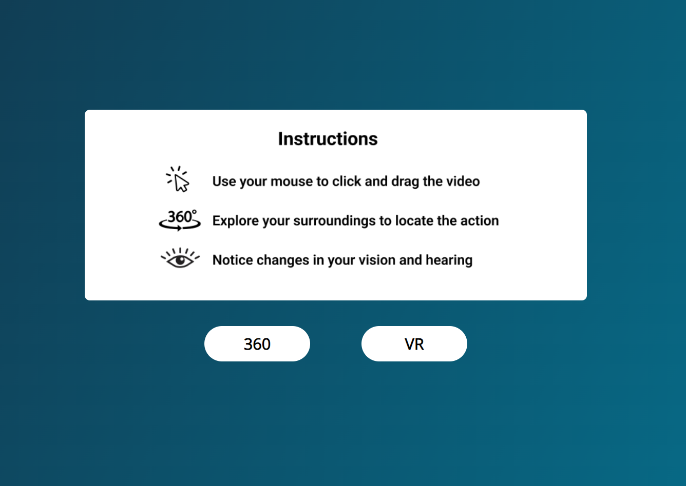 How do I set up and use VR with an In-Person Group?