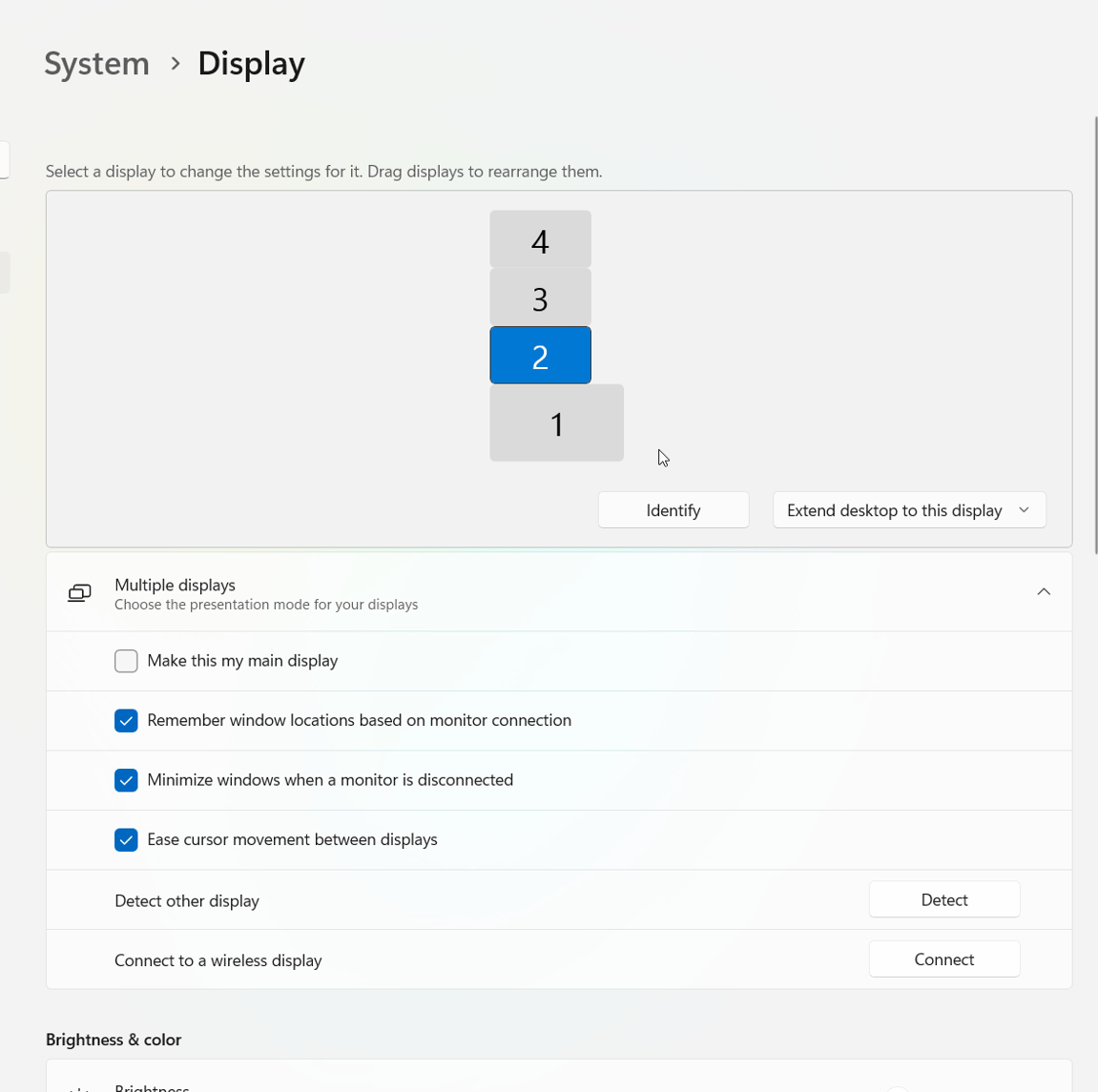 Why does my PC see multiple displays?