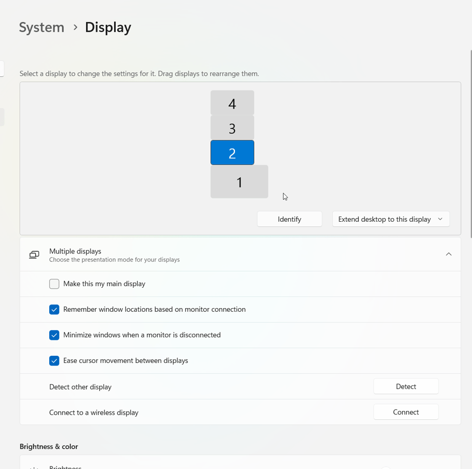 Why does my PC see multiple displays?